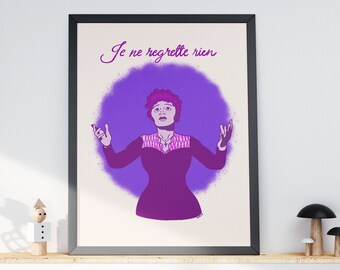 Edith Piaf Poster | Etsy