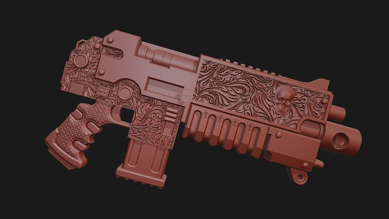 Warhammer 40K Inspired Boltgun 3D Print STL FILE - Etsy UK