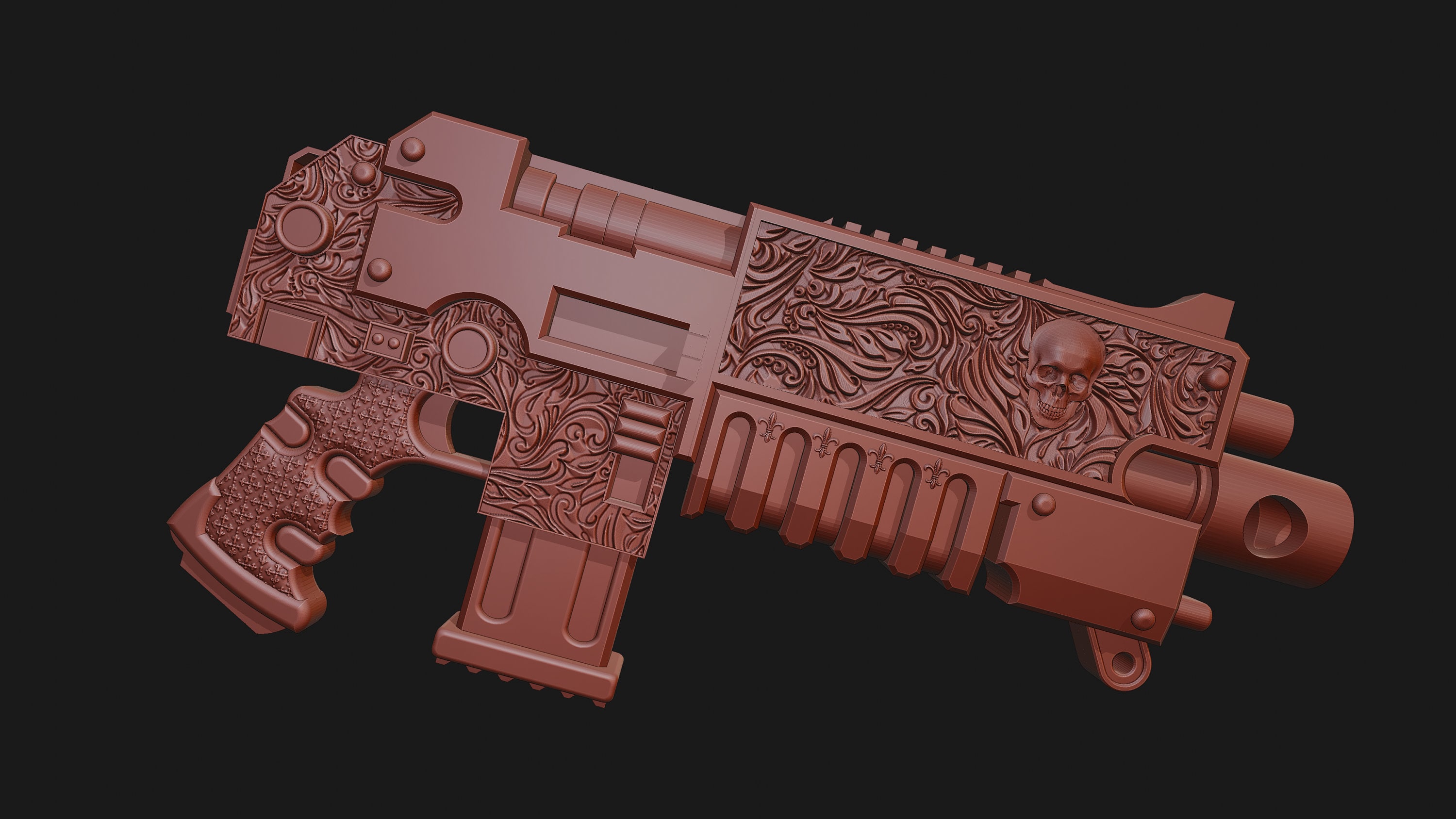 Warhammer 40K Inspired Boltgun 3D Print STL FILE - Etsy UK