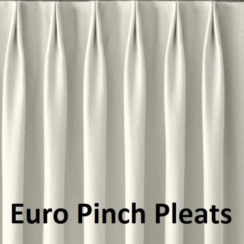 Drapes Custom Pinch Pleat - Etsy