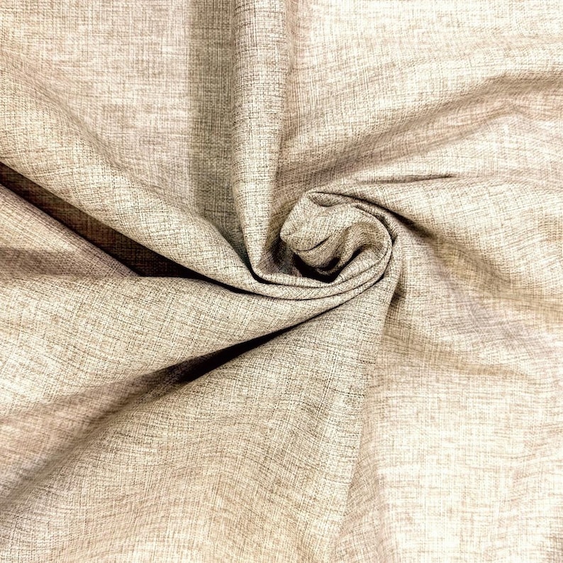 Total Blackout Linen Curtains With White Rubber Backing. Width up to ...