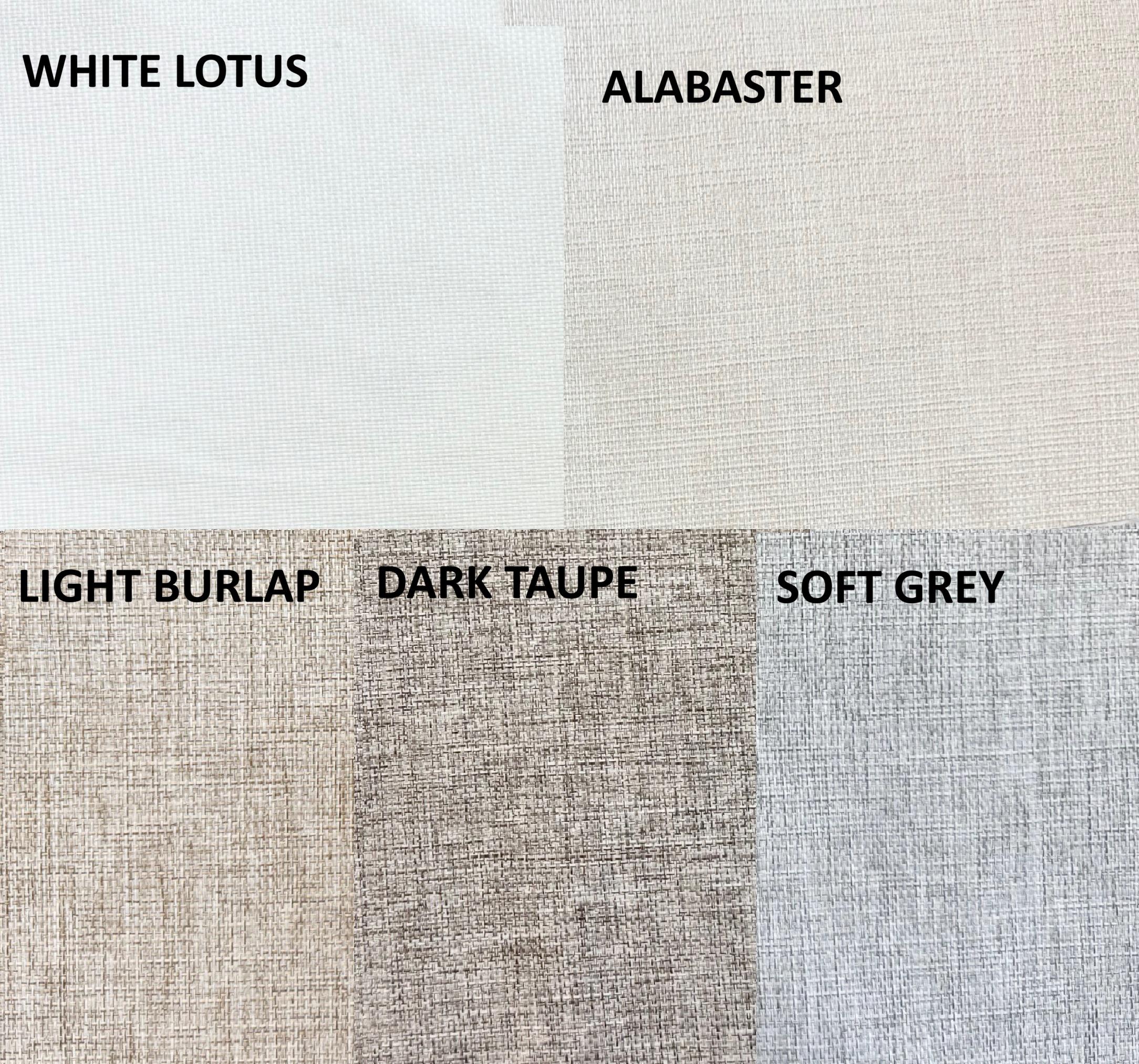 Total Blackout Linen Curtains With White Rubber Backing. Width up to ...