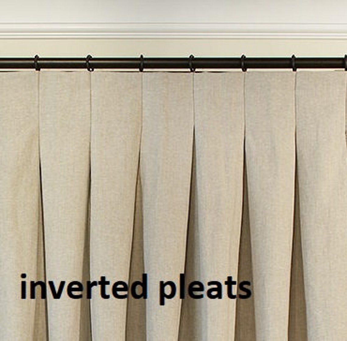 Add Pinch Pleats Top to Our Custom Made Curtains euro - Etsy
