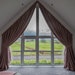 Angled Curtains for Vault Apex Ceiling. Any Fabric Color. - Etsy