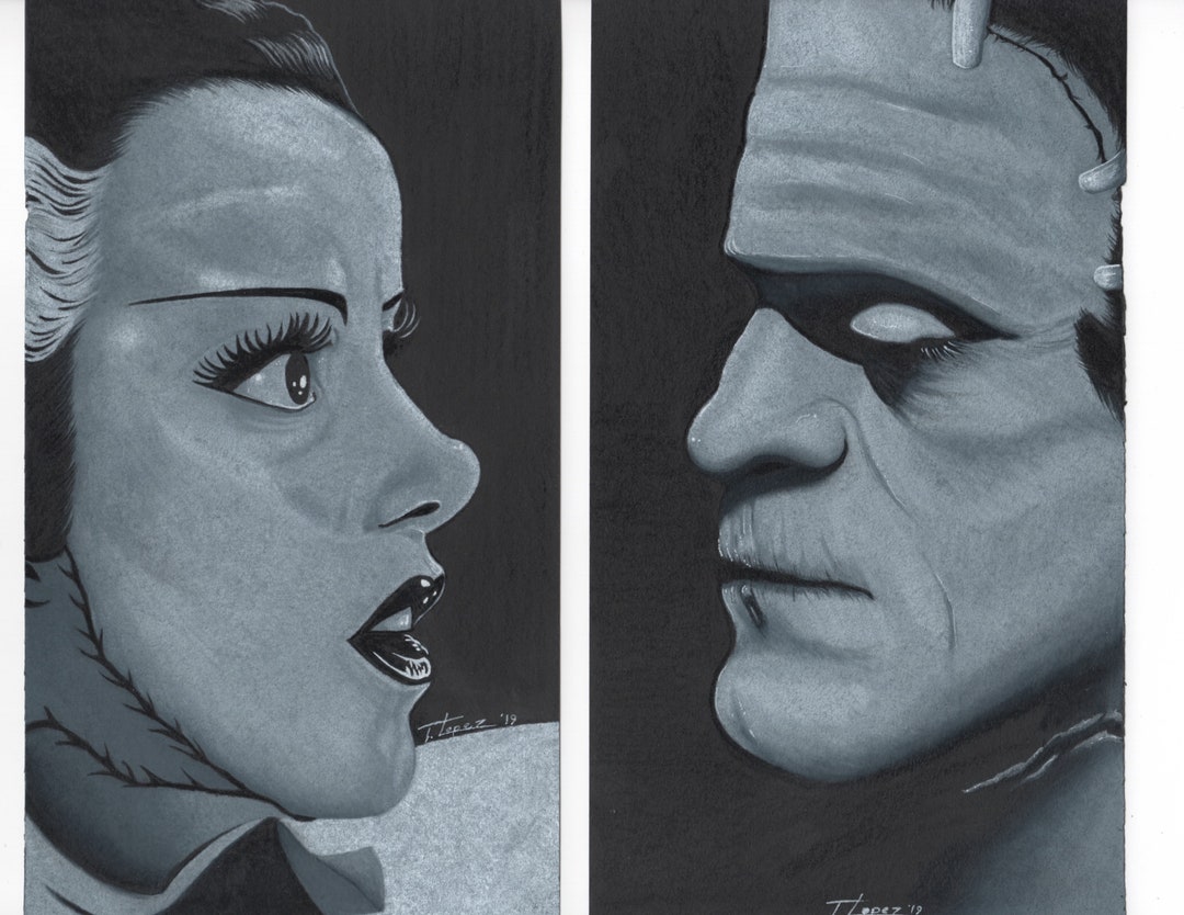 Mr and Mrs. Frankenstein - Etsy