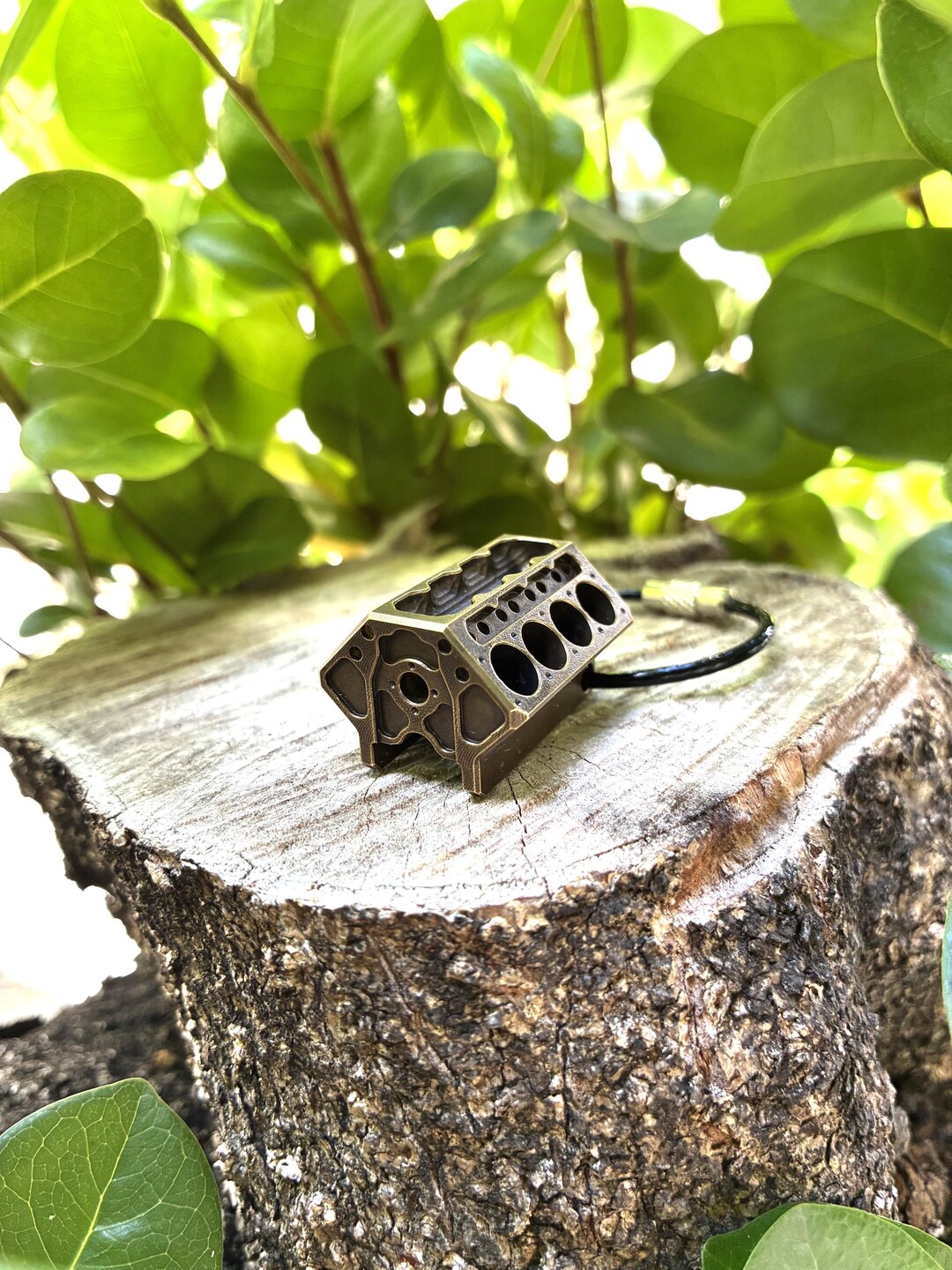Mini CNC Machined Lead Free Brass V8 Engine Block, Blasted Finish - Etsy