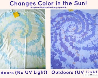 Solar Color Changing Shirt - Etsy