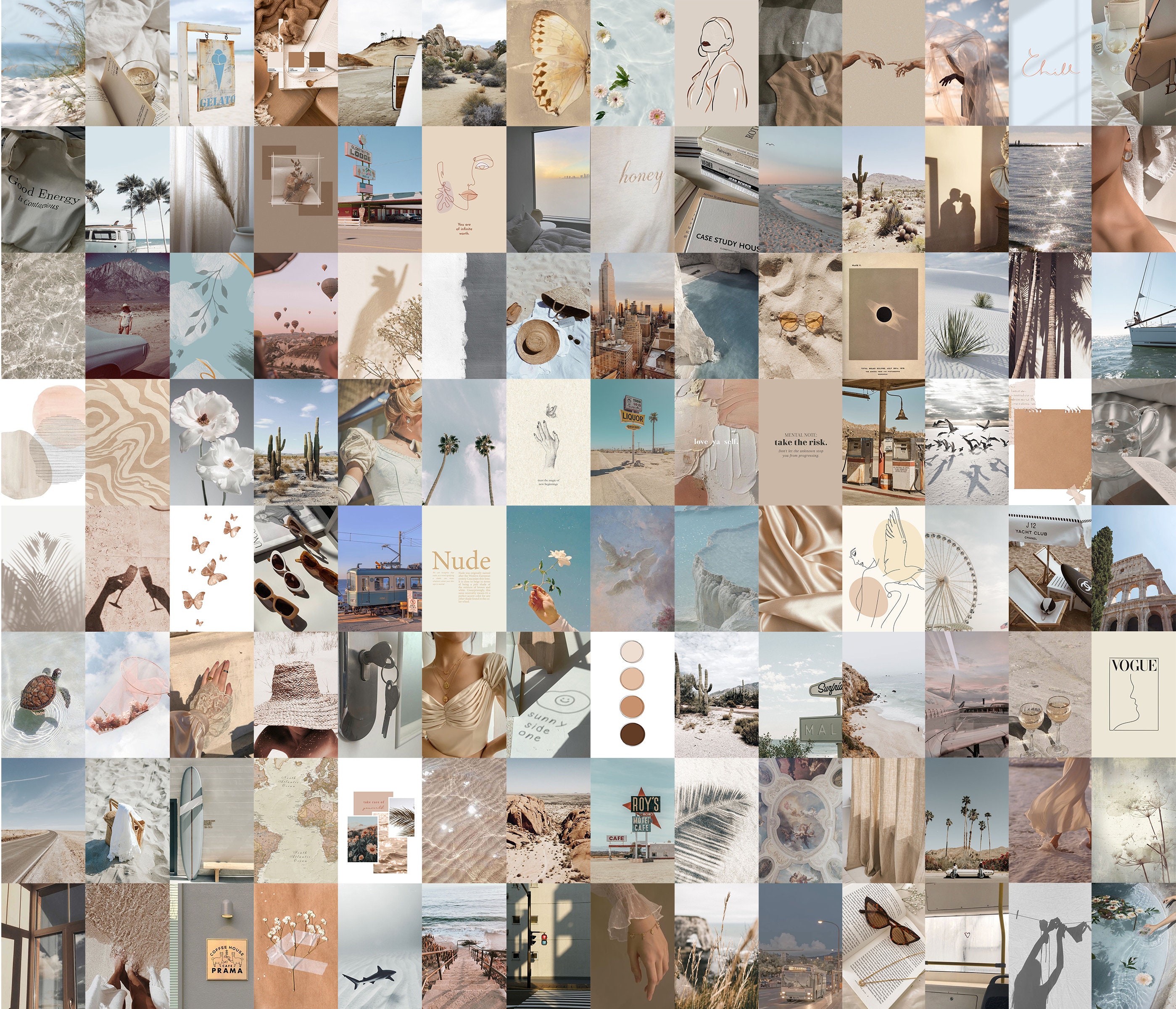 Mixed Media & Collage Paint & Canvas Art & Collectibles Soft Grunge ...