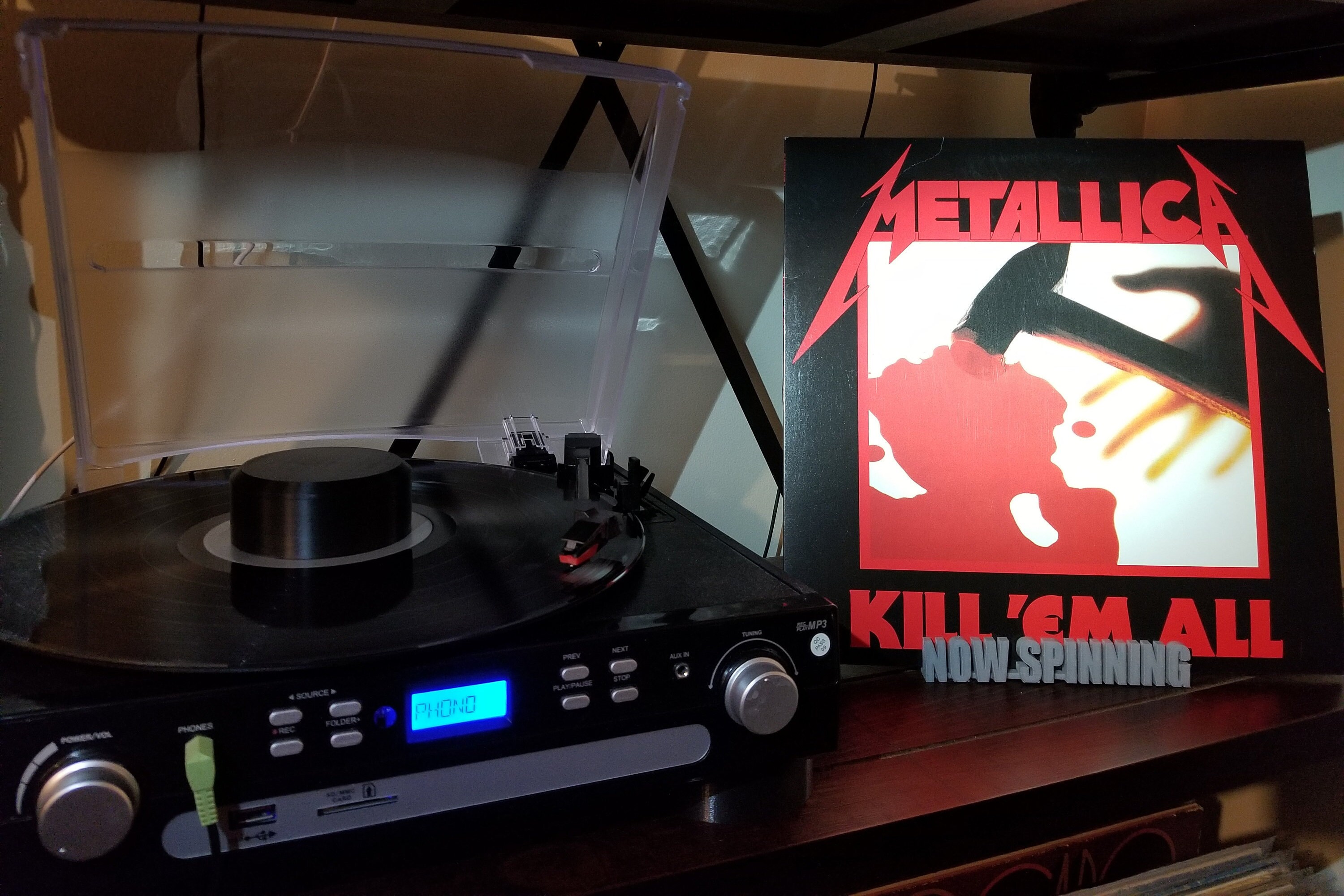 Now Spinning Display Stand Vinyl Record Display Stand | Etsy