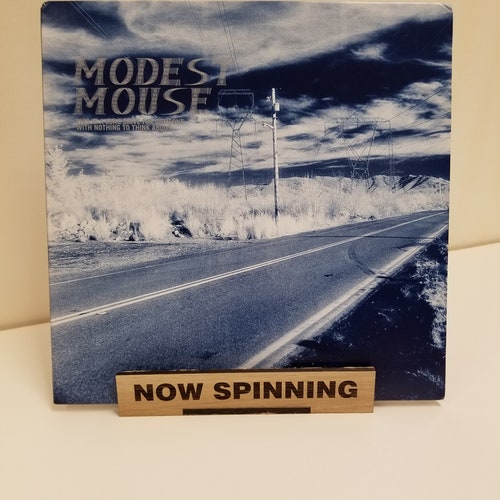 Now Spinning Display Stand Vinyl Record Display Stand - Etsy