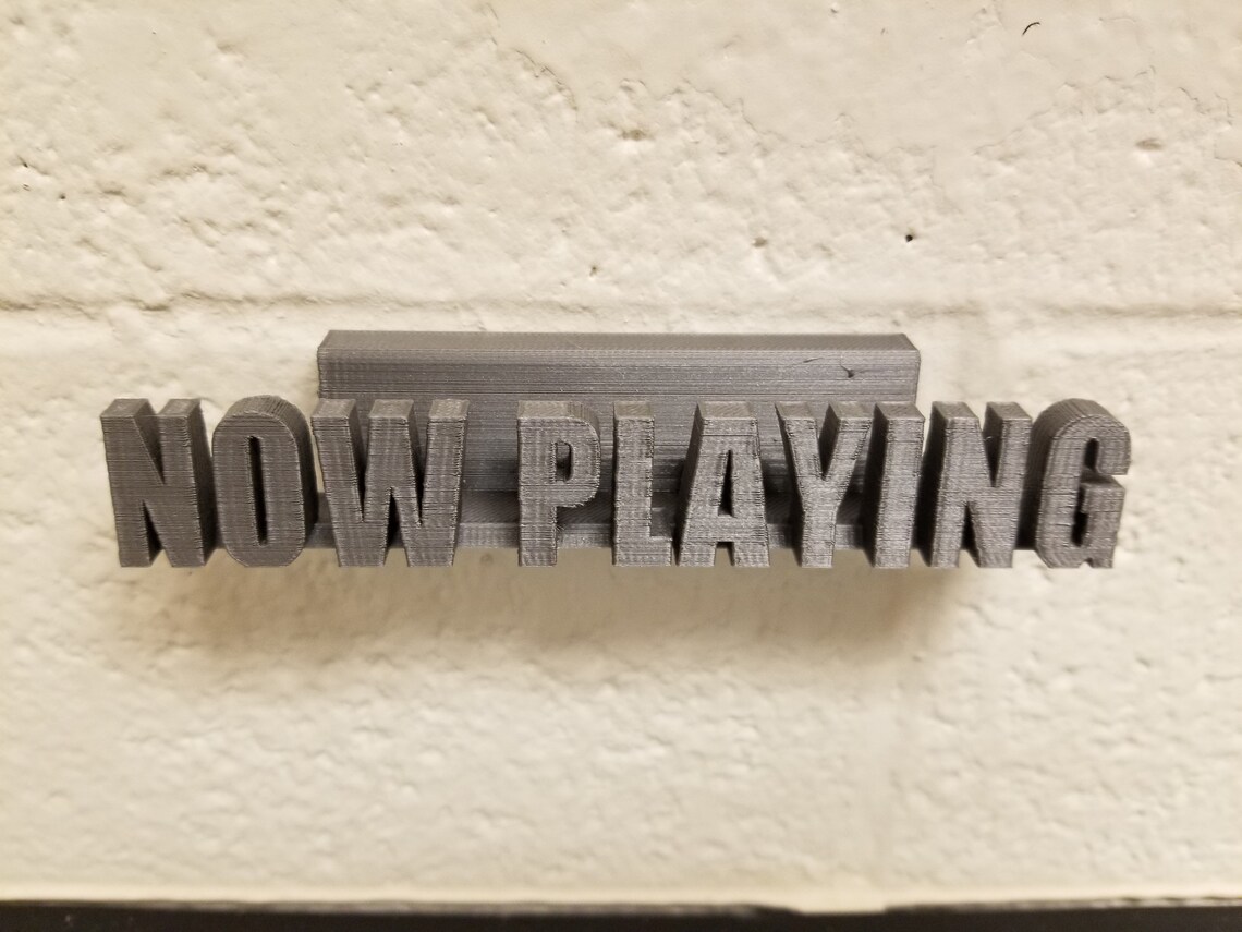 Now Playing Display Stand Wall Mount Vinyl Record Display | Etsy Canada