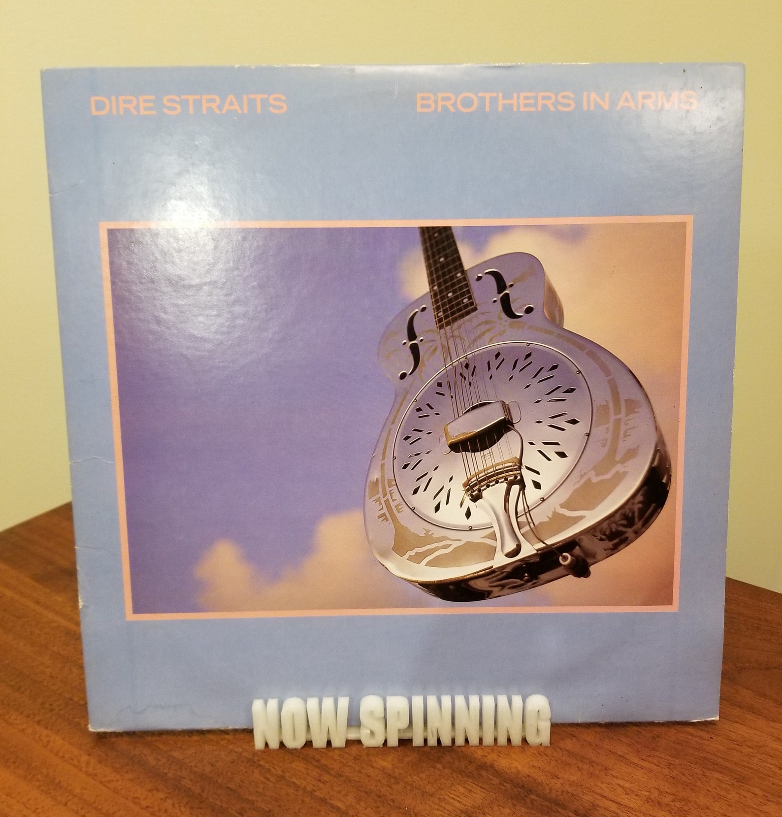 Now Spinning Display Stand Vinyl Record Display Stand - Etsy