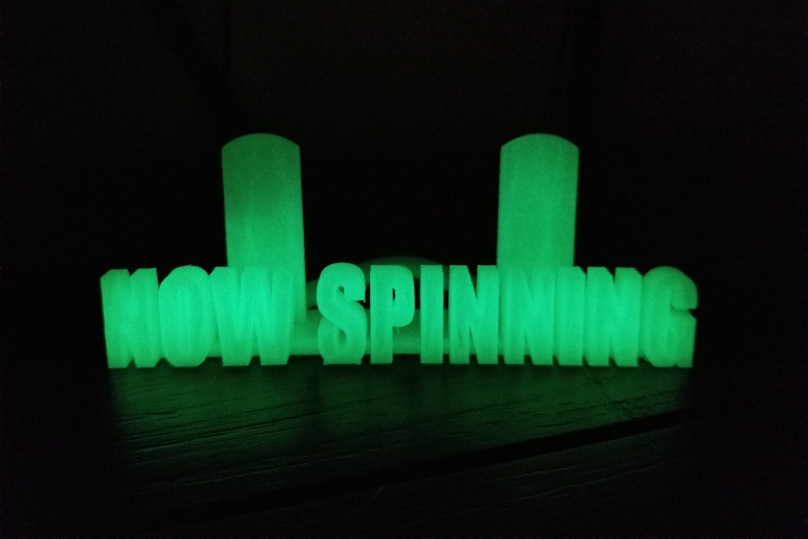 Now Spinning Display Stand Vinyl Record Display Stand - Etsy