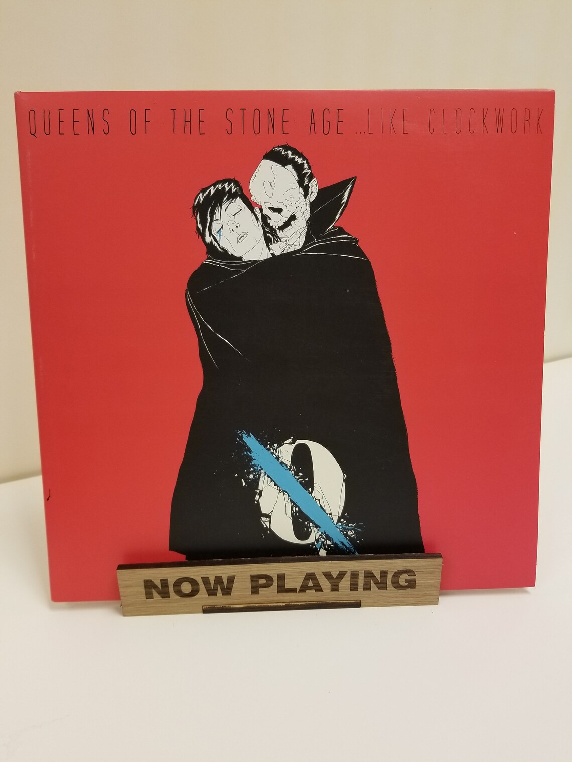 Now Playing Display Stand Vinyl Record Table Top Display | Etsy