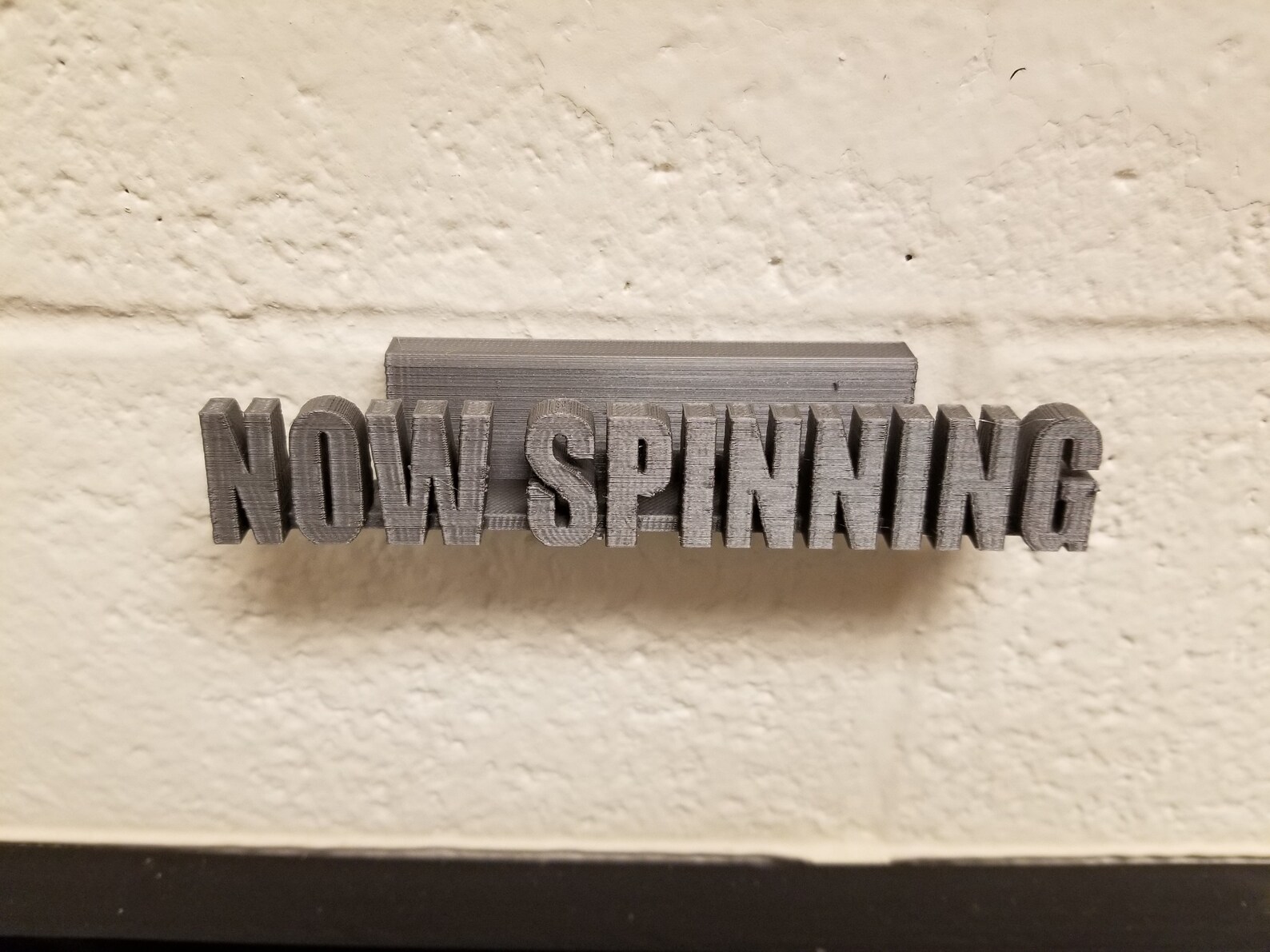 Now Spinning Display Stand Wall Mount Vinyl Record Display - Etsy