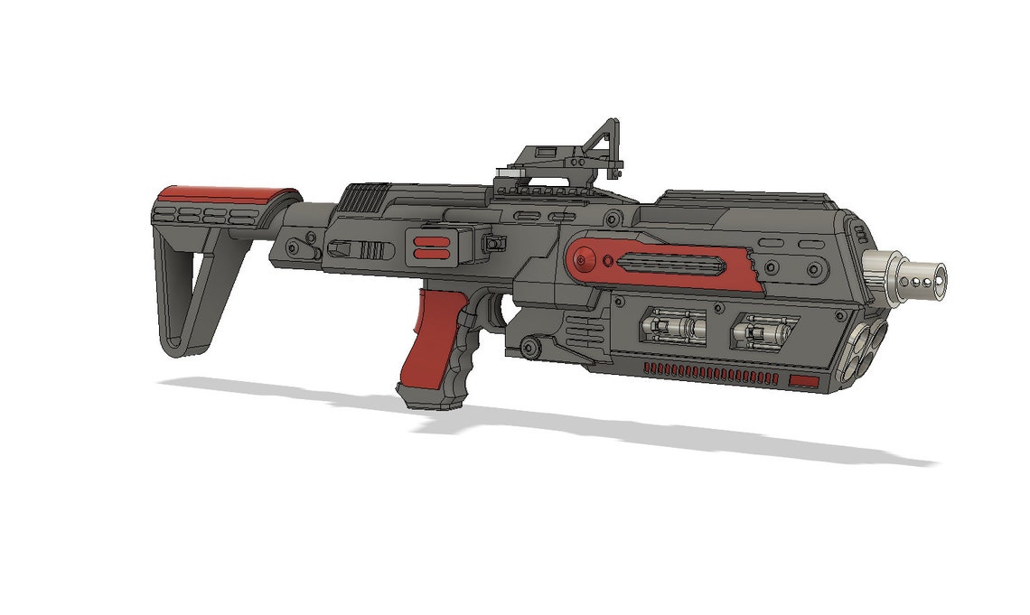 3d Printable Blaster Inspired by the Sith Trooper Carbine - Etsy