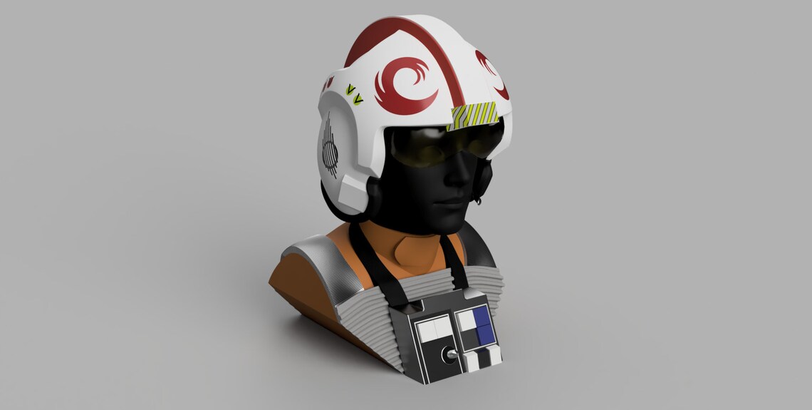 3D Printable Stand for Rebel Pilot Helmet | Etsy