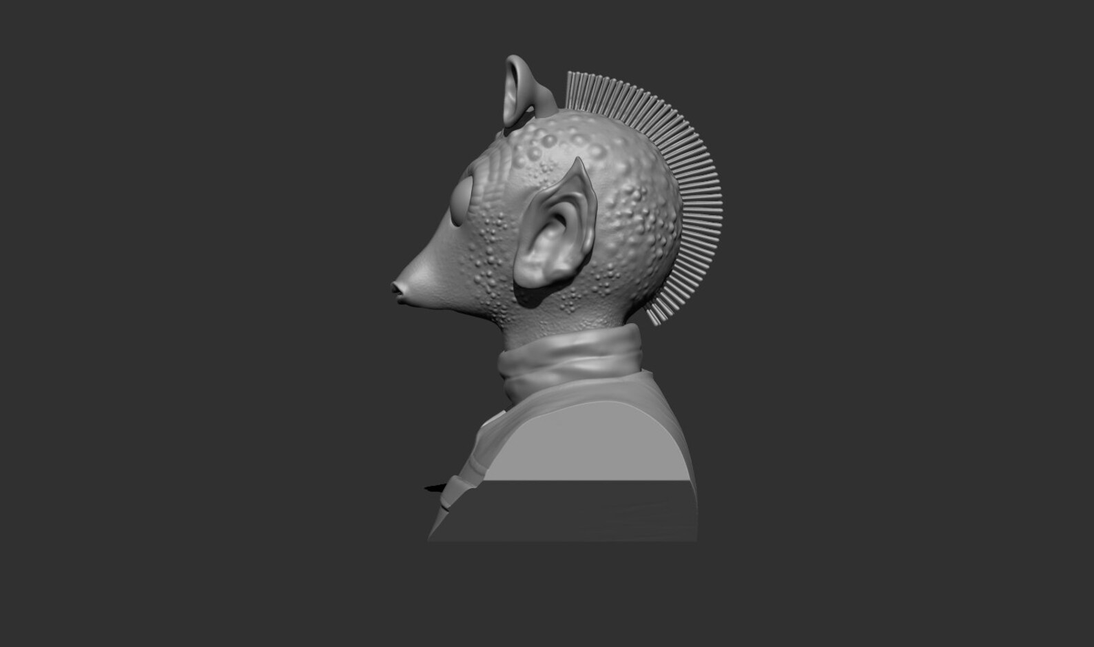 3D Printable Maclunkey Bust - Etsy
