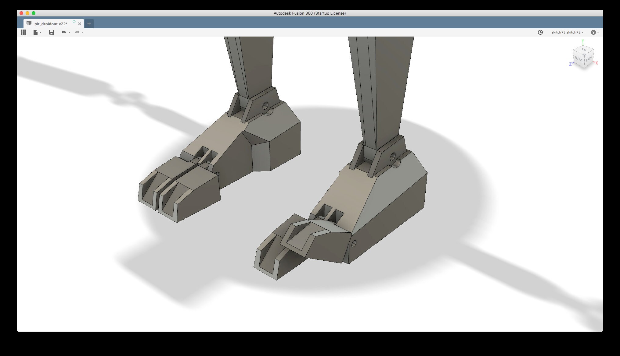 3D Printable Files Inspired by the Pit Droid - Etsy