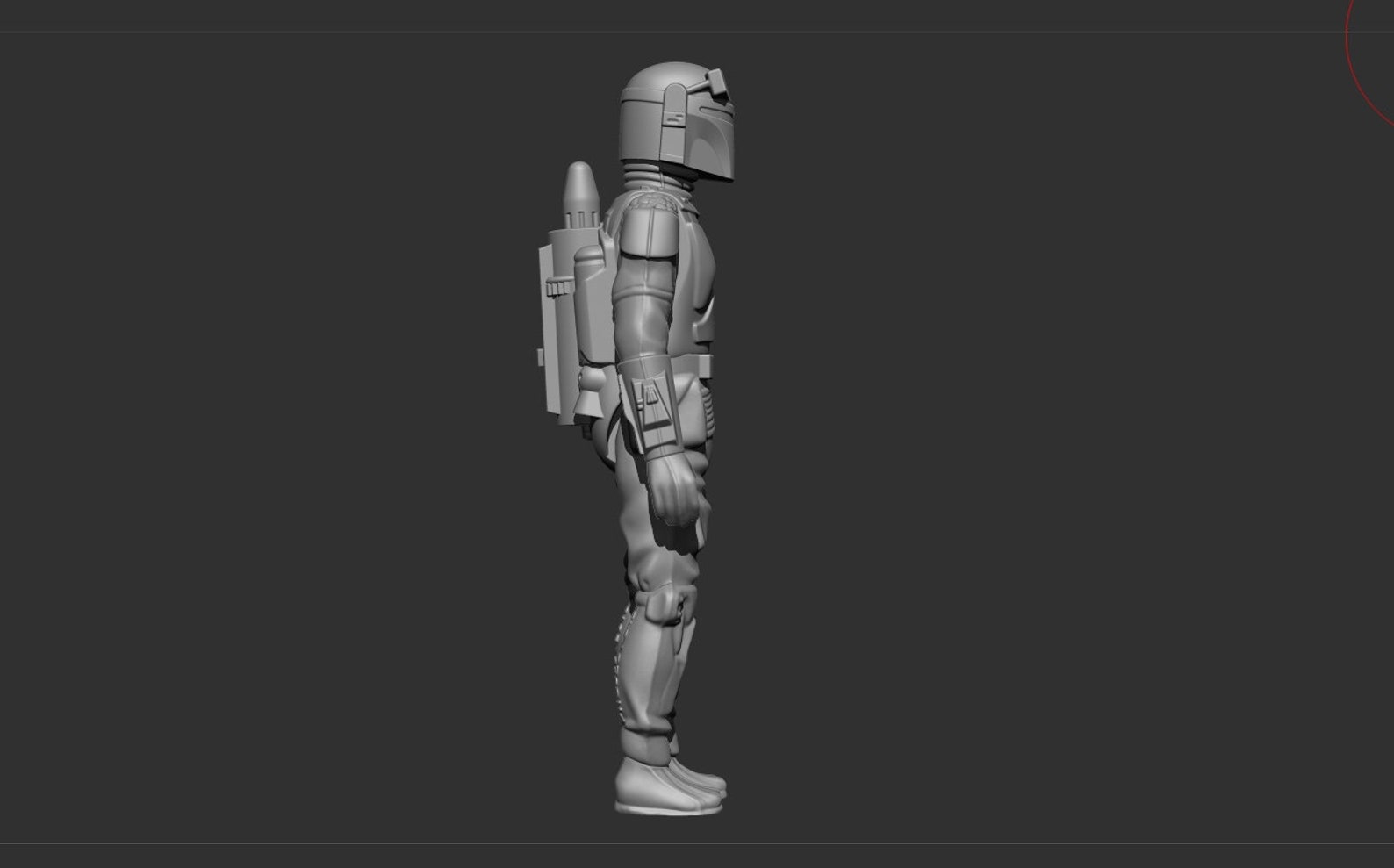 3D Printable Life Sized Action Figure Inspired by Vintage Boba Fett - Etsy