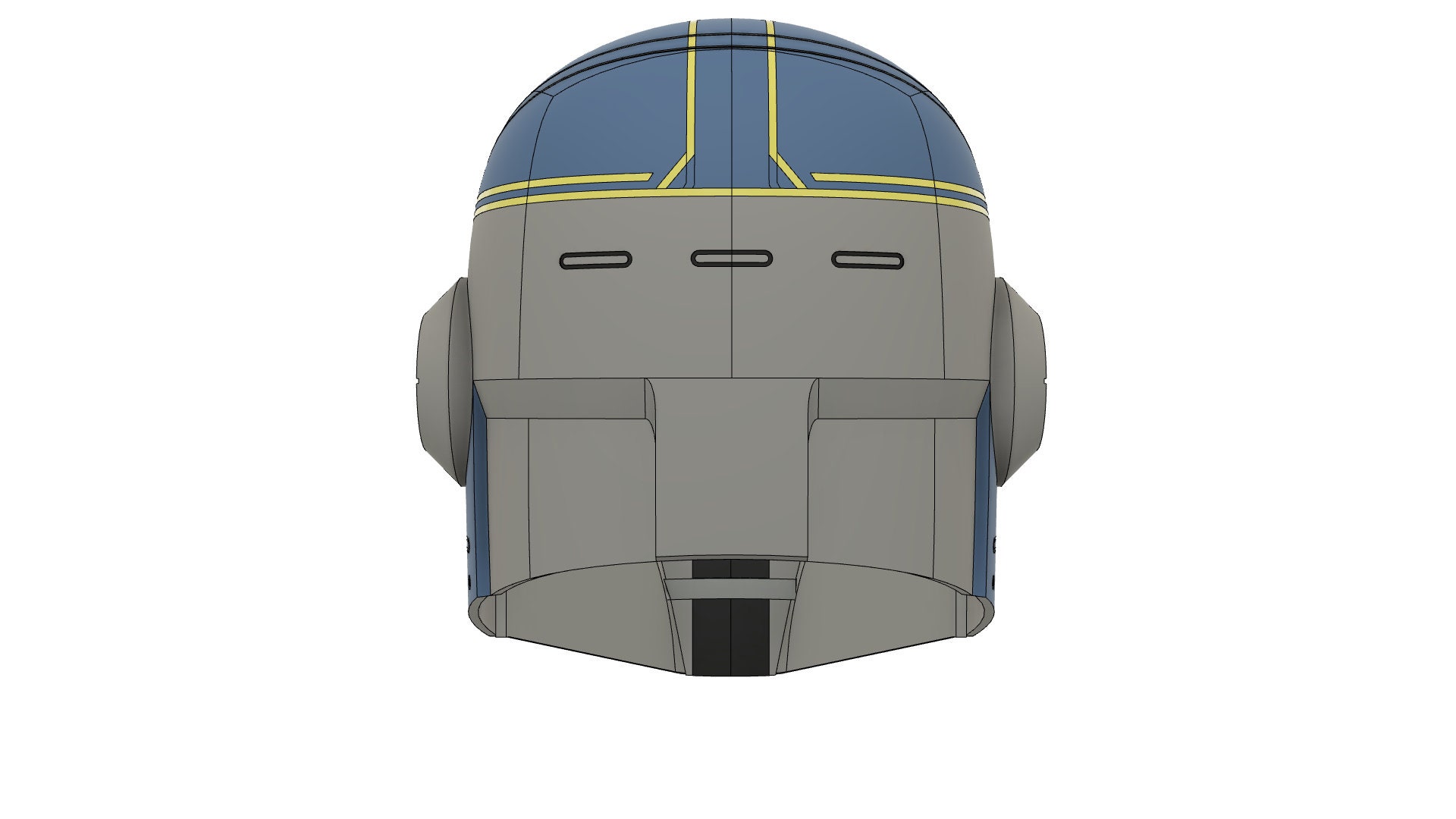 3D Printable Helmet Inspired by Fenn Rau | Etsy