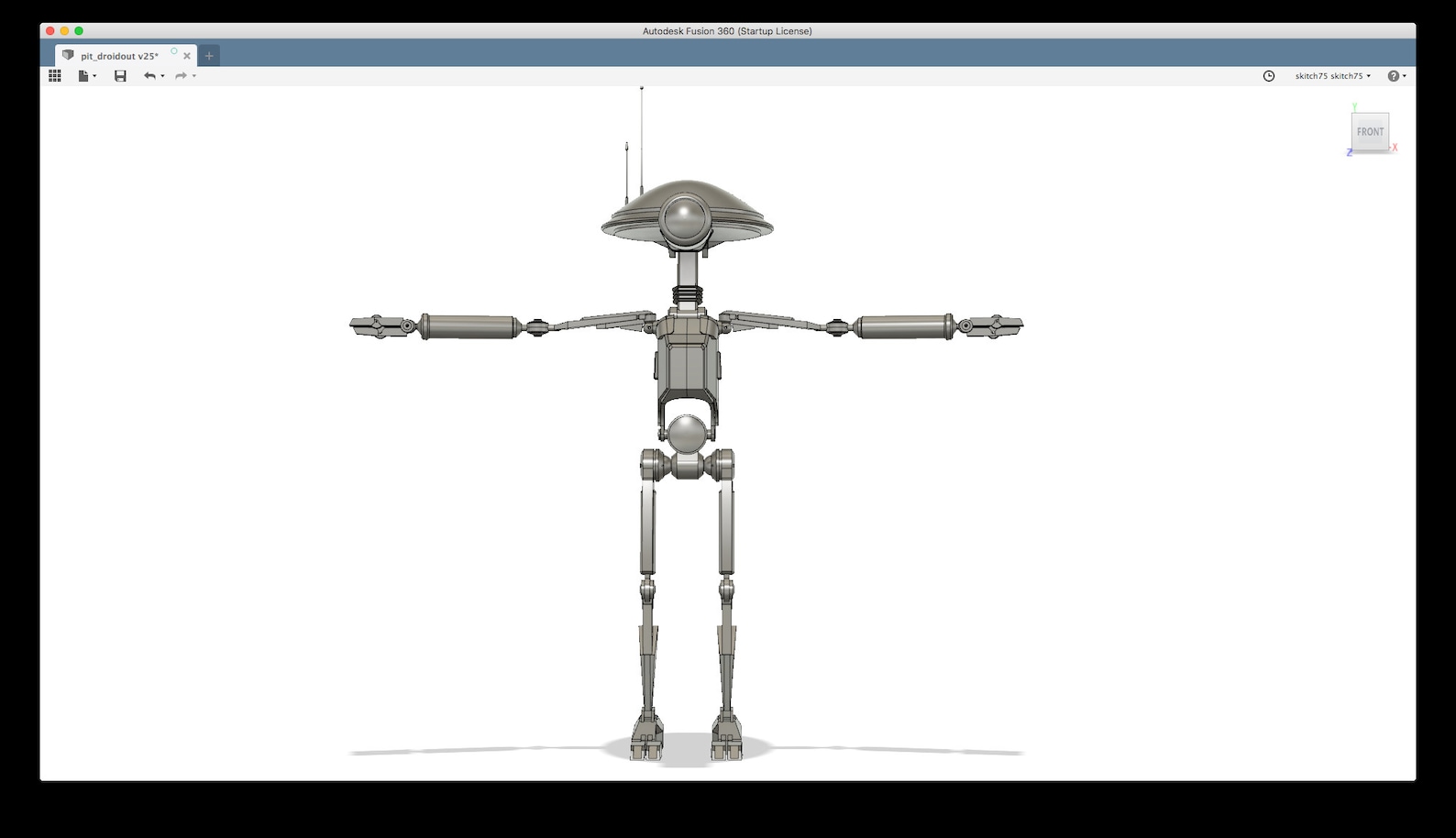 3D Printable Files Inspired by the Pit Droid - Etsy