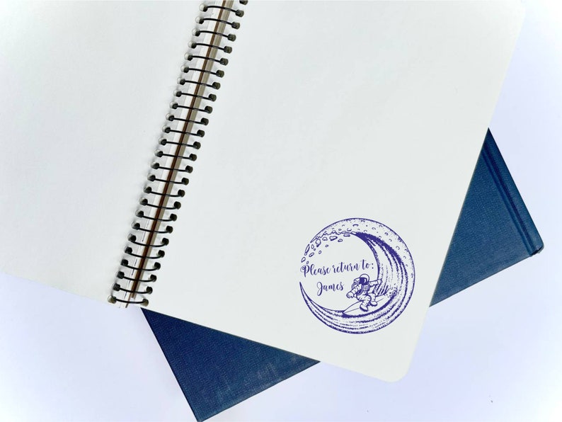 CUSTOM LIBRARY STAMP Book Stamp Personalized Ex Libris - Etsy