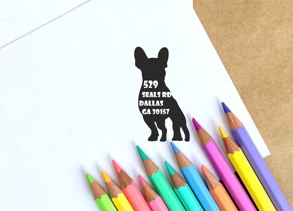 ADDRESS LABELS Custom Dog Stamp Housewarming Gift - Etsy