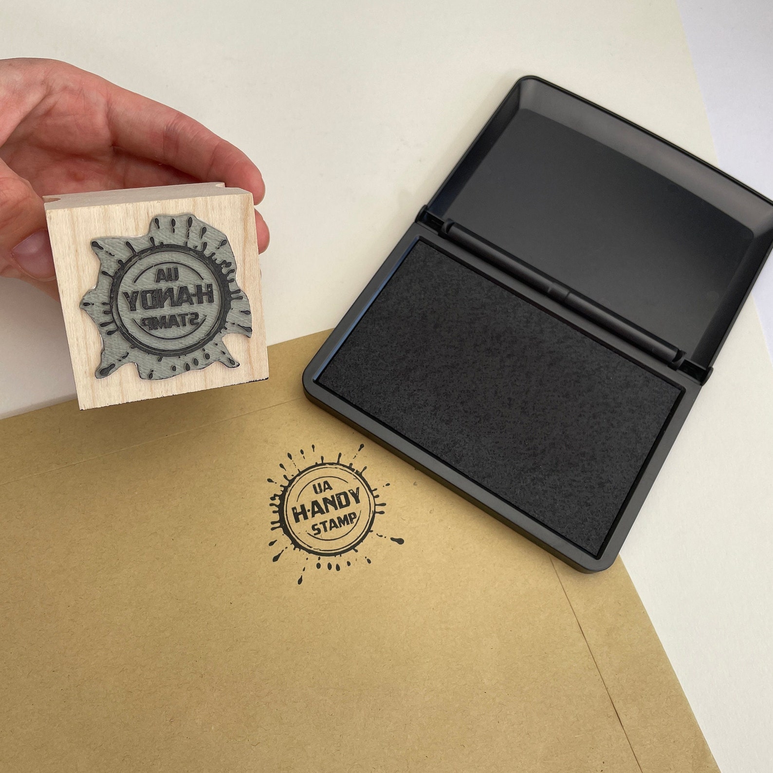 CUSTOM STAMP | Personalized Rubber Stamp | Signature Stamp | Custom ...