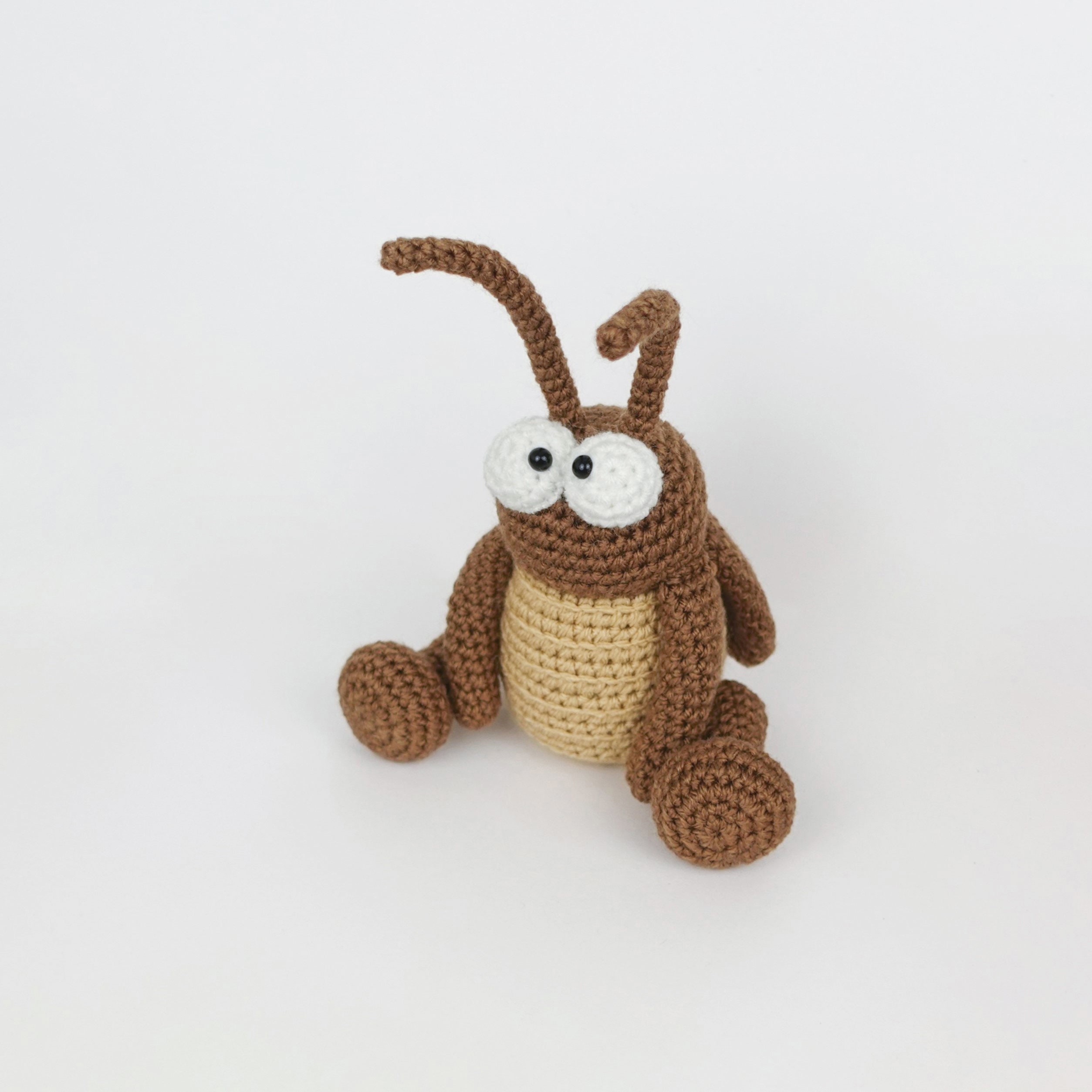 PATTERN: Cockroach Amigurumi Pattern - Crochet Cockroach Pattern - Bug ...