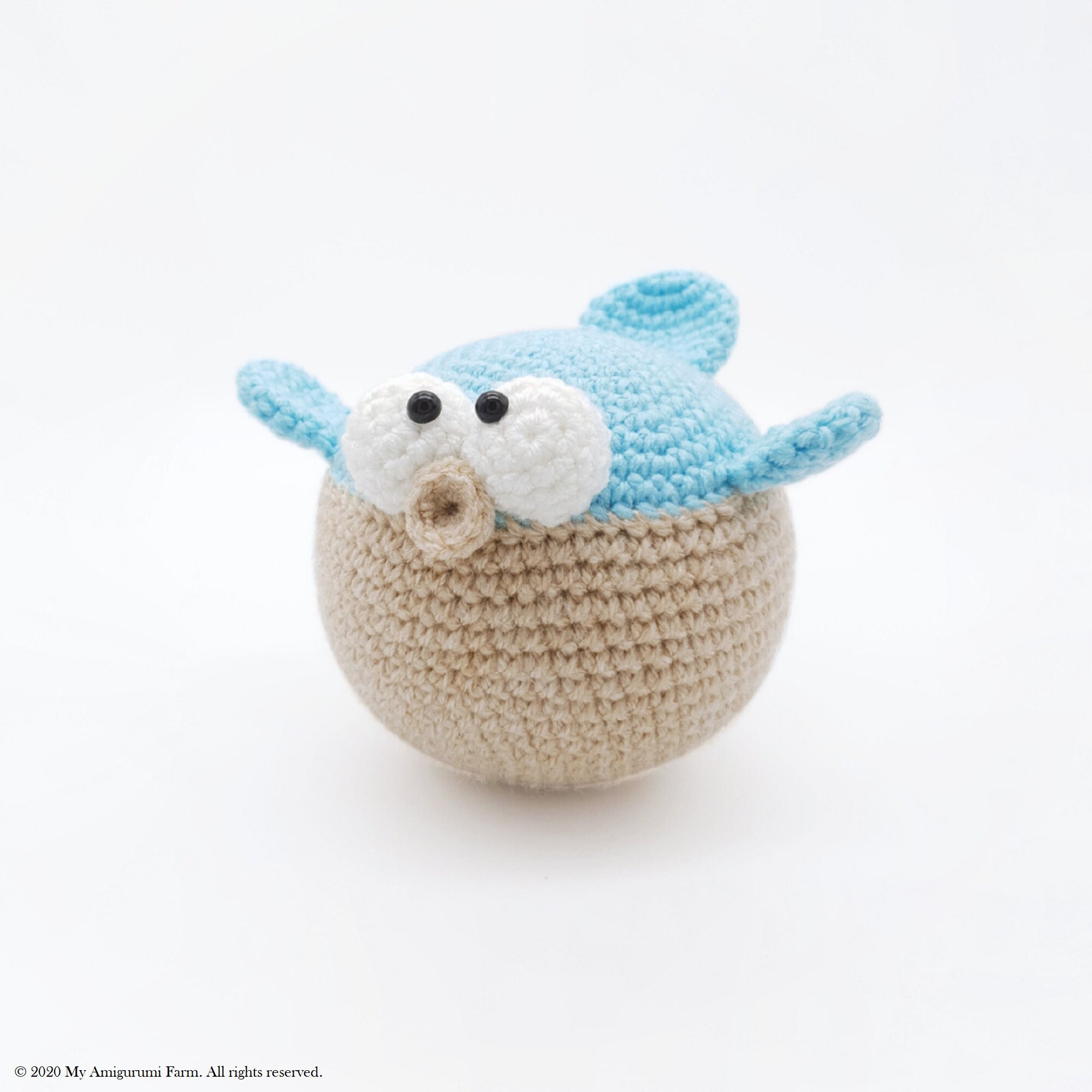 PATTERN: Crochet Pufferfish Pattern Amigurumi Pufferfish | Etsy