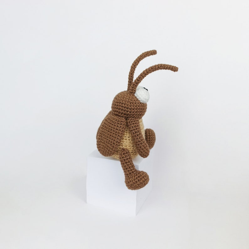 PATTERN: Cockroach Amigurumi Pattern - Crochet Cockroach Pattern - Bug ...