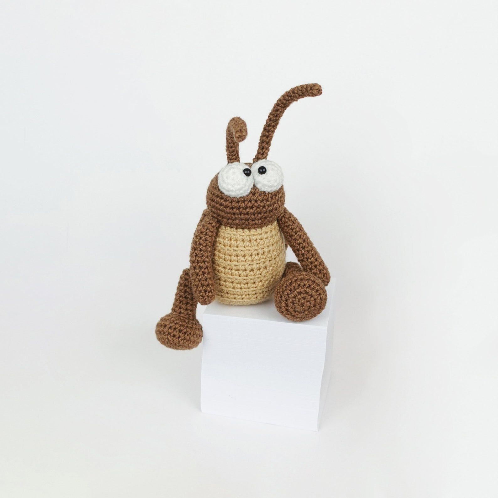 PATTERN: Cockroach Amigurumi Pattern - Crochet Cockroach Pattern - Bug ...