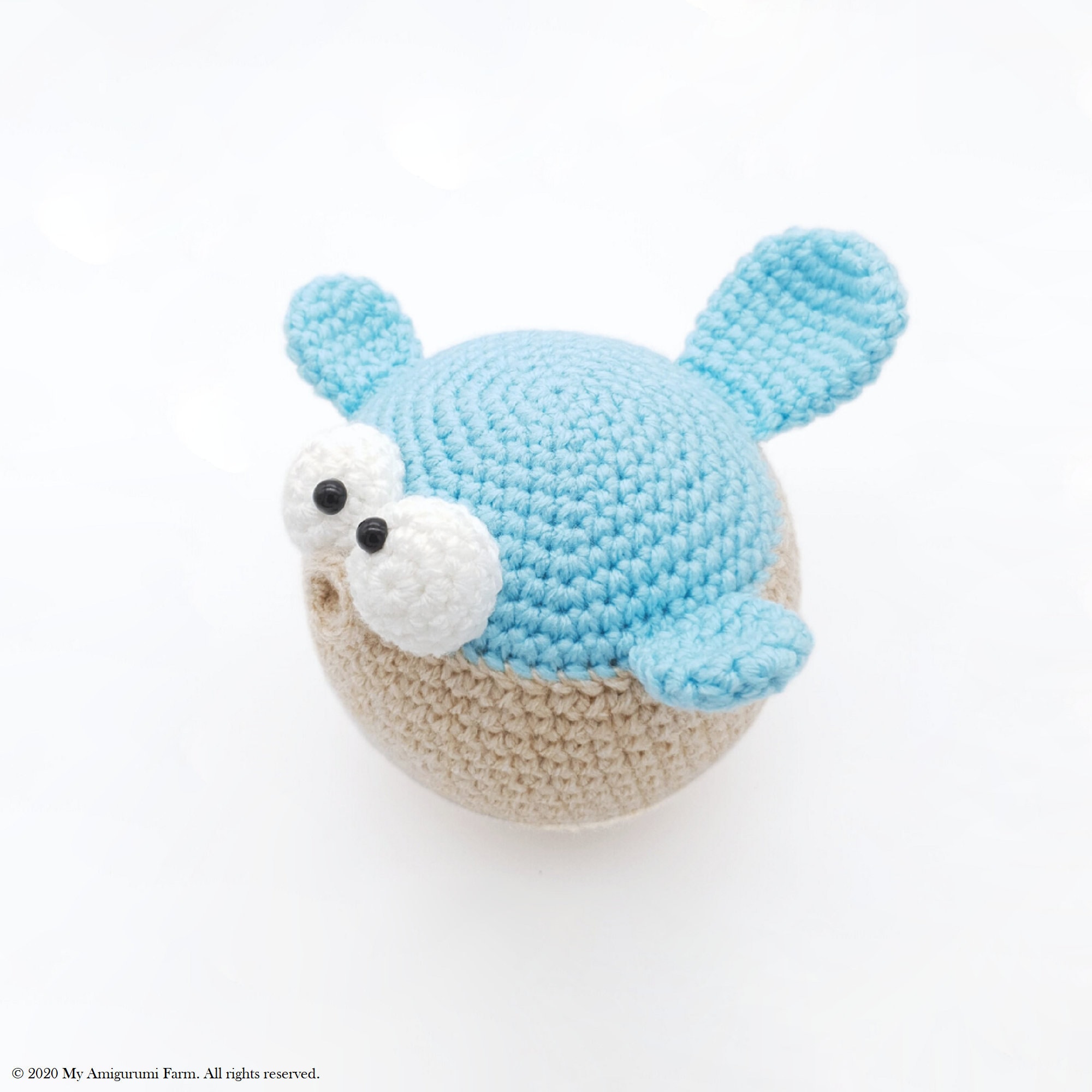 PATTERN: Crochet Pufferfish Pattern Amigurumi Pufferfish | Etsy