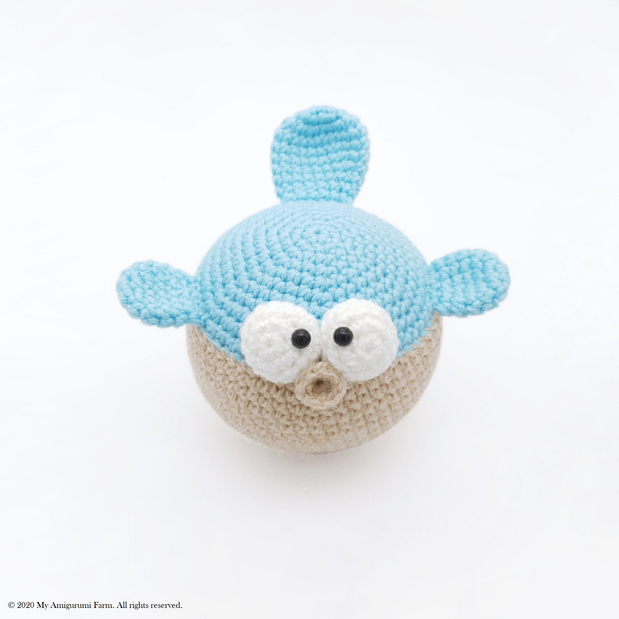 PATTERN: Crochet Pufferfish Pattern Amigurumi Pufferfish | Etsy