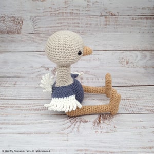 PATTERN: Crochet Ostrich Amigurumi Ostrich Crochet Bird - Etsy