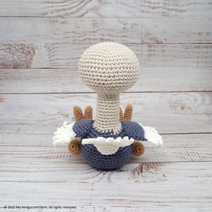 PATTERN: Crochet Ostrich Amigurumi Ostrich Crochet Bird - Etsy