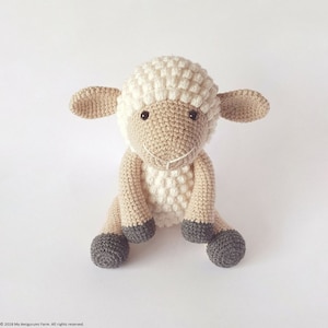 PATTERN: Crochet Sheep Pattern Amigurumi Sheep Pattern Crocheted Sheep Pattern Crochet Lamb ...