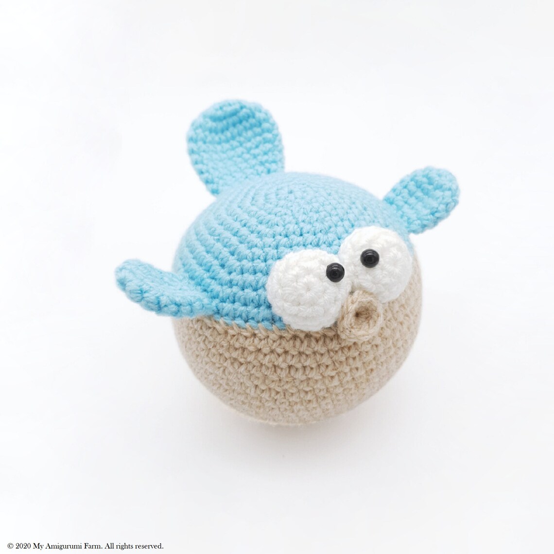 PATTERN: Crochet Pufferfish Pattern Amigurumi Pufferfish | Etsy