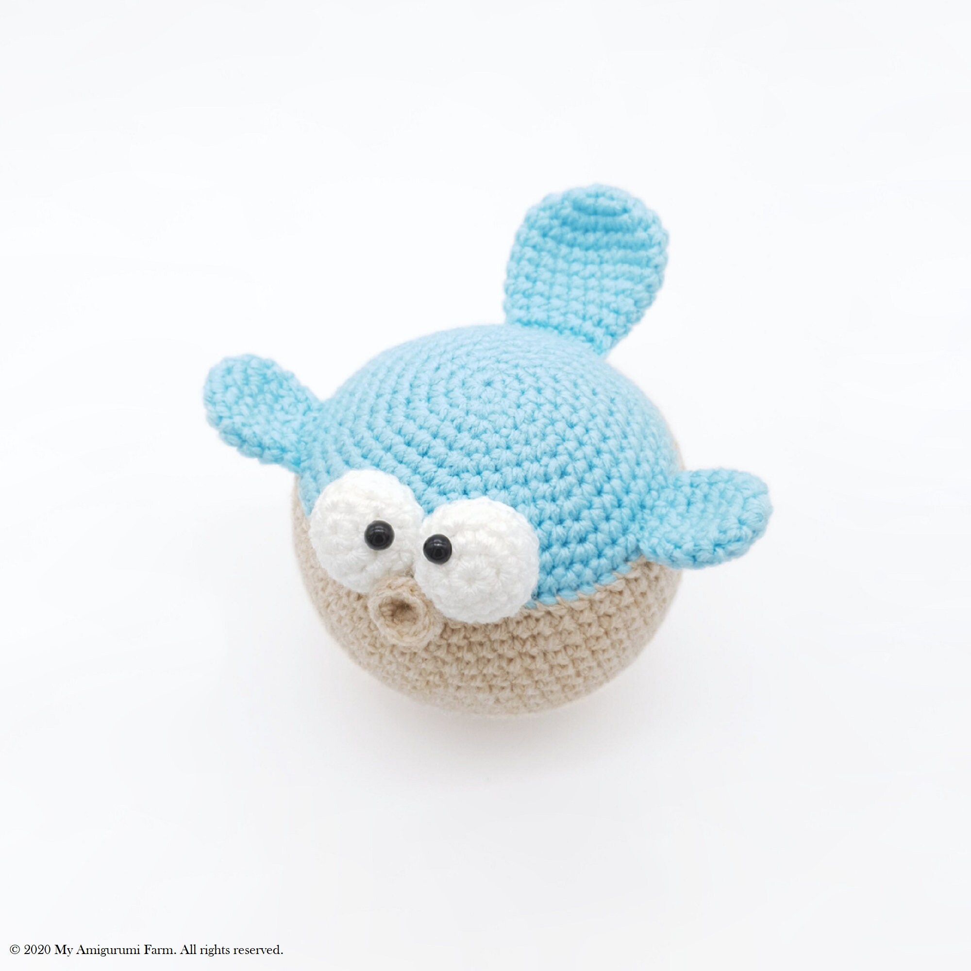 PATTERN: Crochet Pufferfish Pattern Amigurumi Pufferfish | Etsy