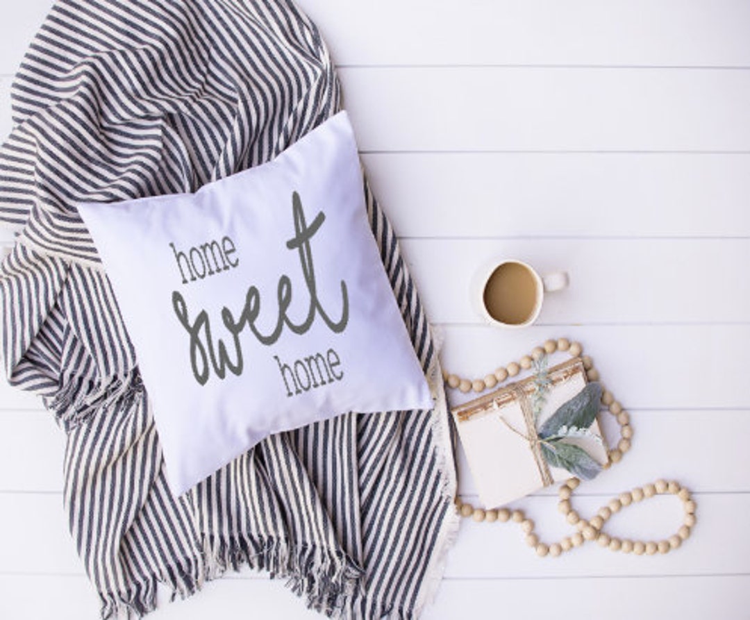 Home Sweet Home Pillow Cover - Etsy