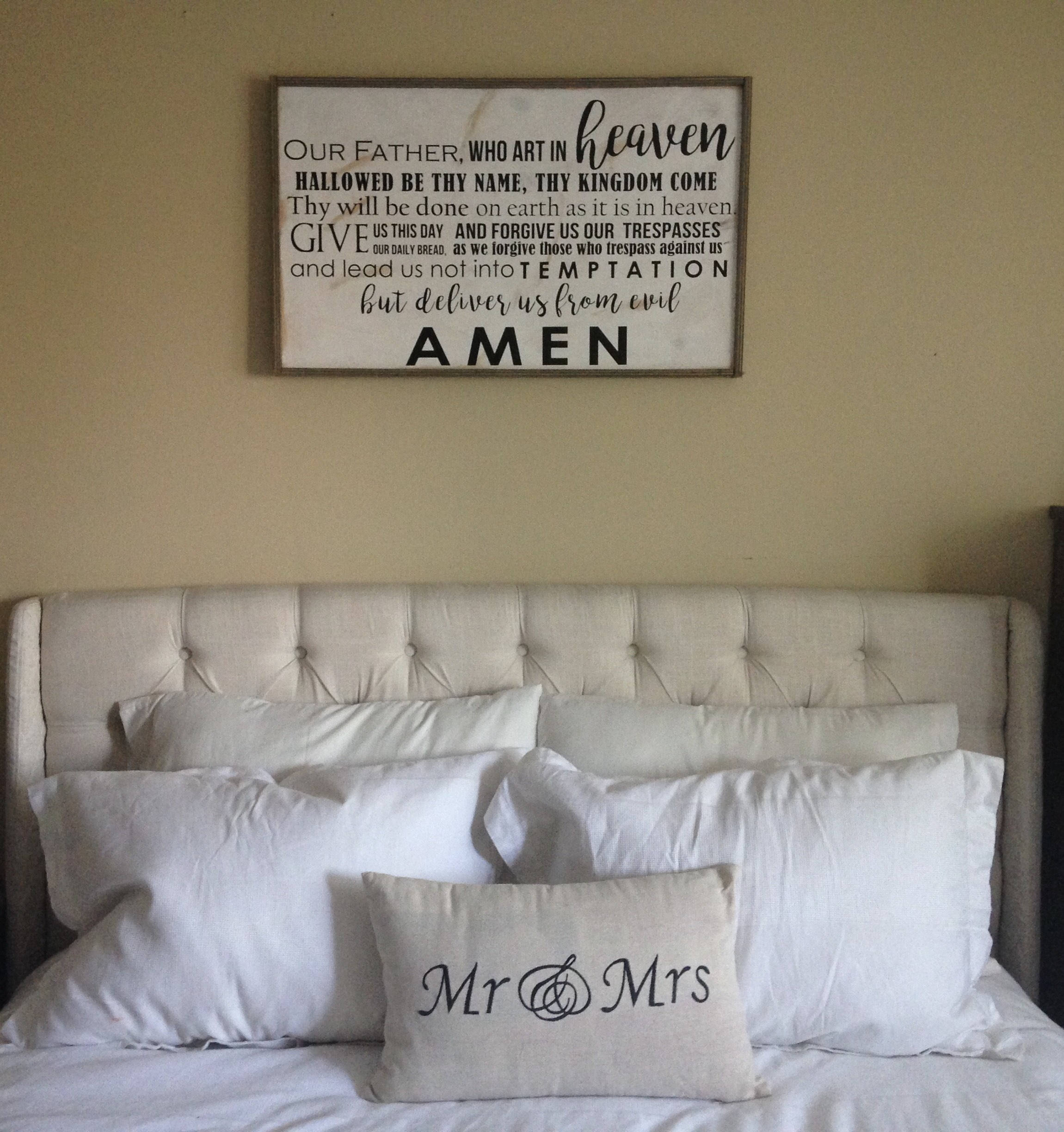 Our Father Sign - Etsy
