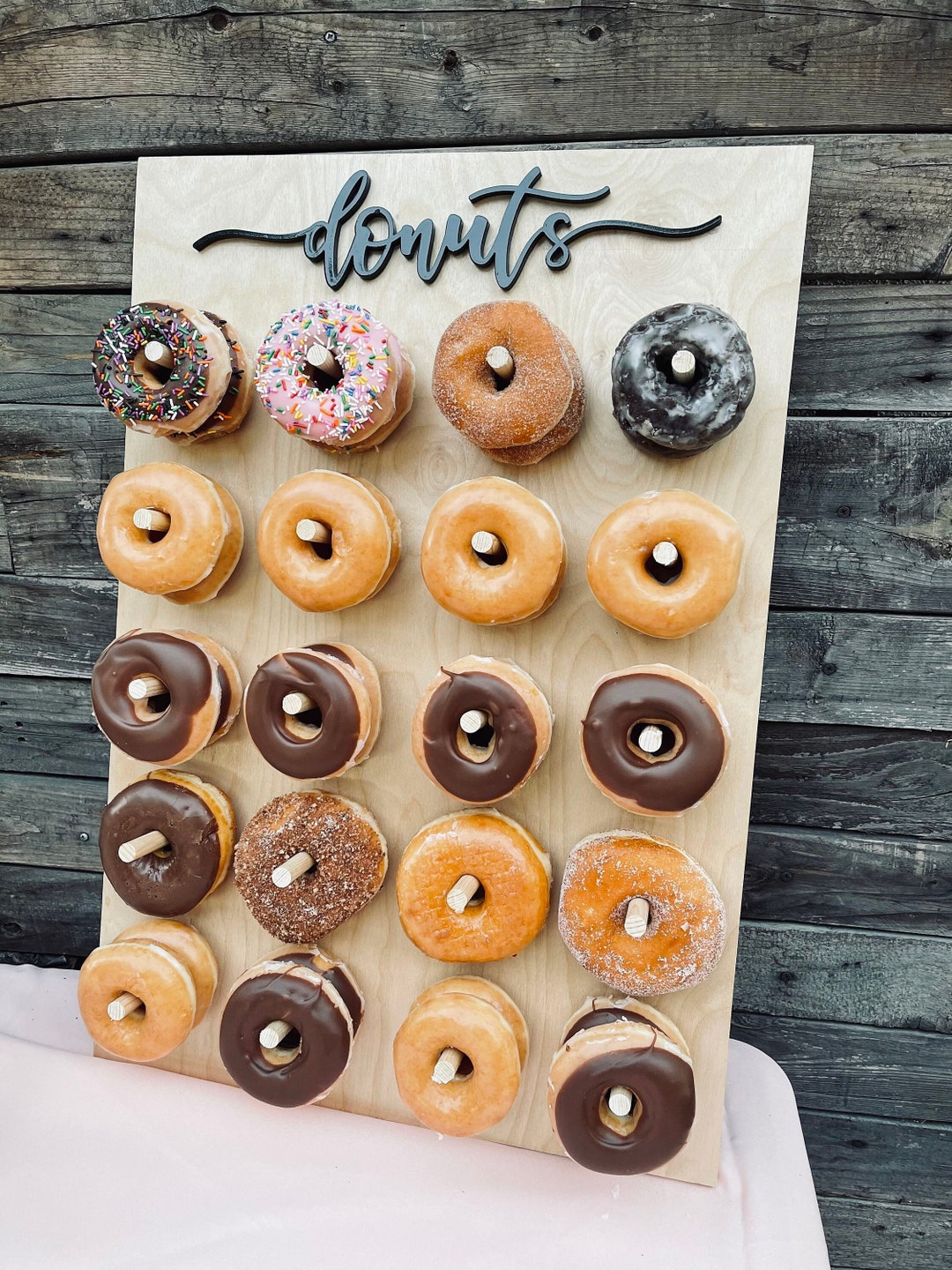 Donut Board - Plans - Etsy