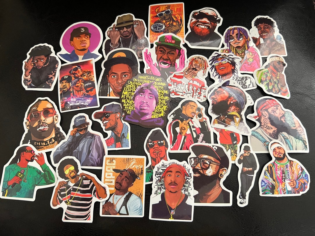 100 Sticker Pack- Hip Hop Assorted- Die Cut Sticker - Etsy