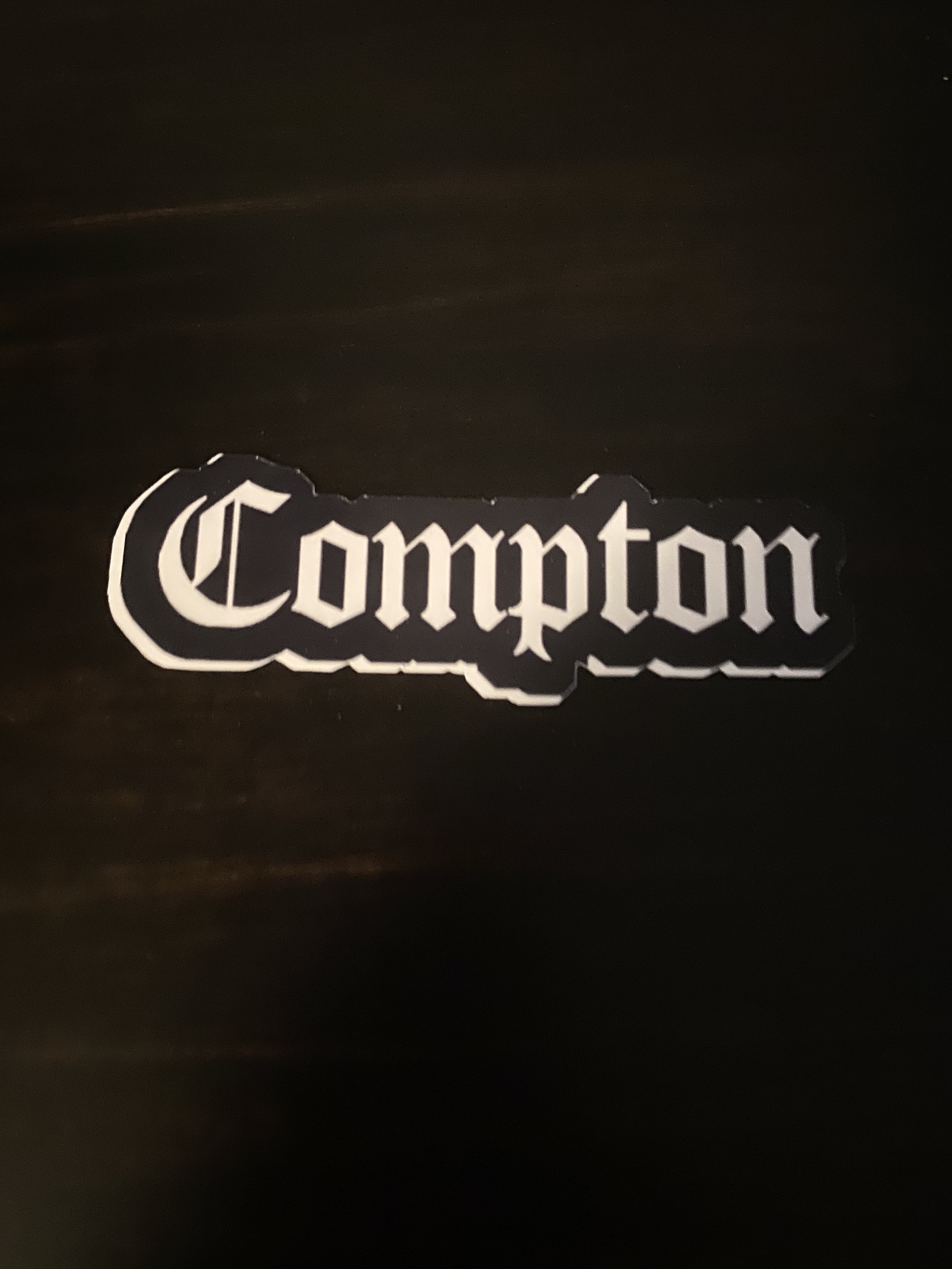 Compton - Die Cut - Stickers - Hip Hop Culture - Etsy