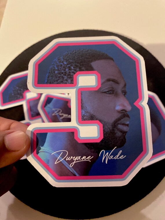 Dwade 3 Basketball Stickers Wade | Etsy