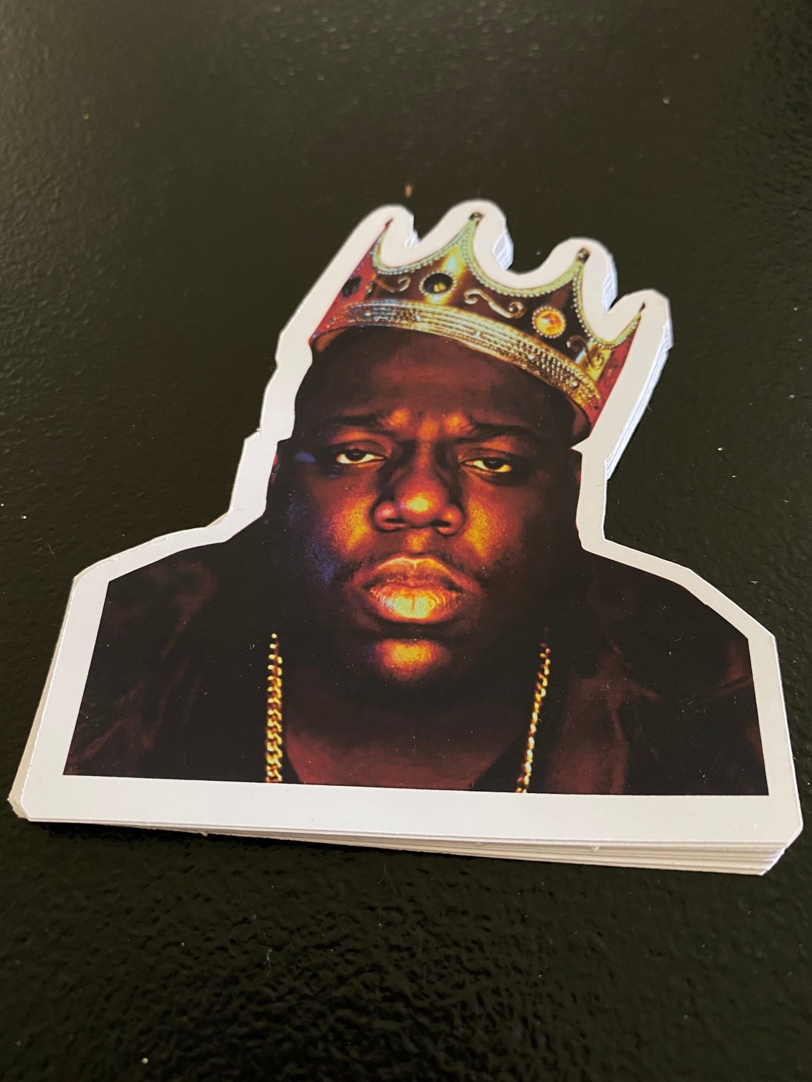 Biggie Smalls Sticker Notorious B.I.G Crown King of NY Hip Hop Stickers ...