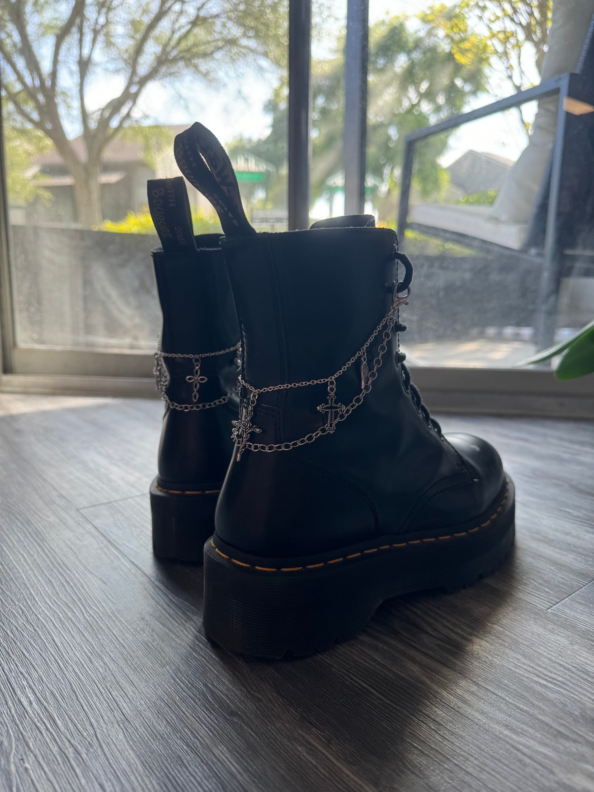 Charm Layered Shoe Chains - Etsy