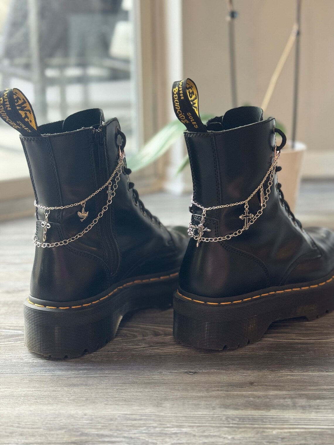 Charm Layered Shoe Chains - Etsy