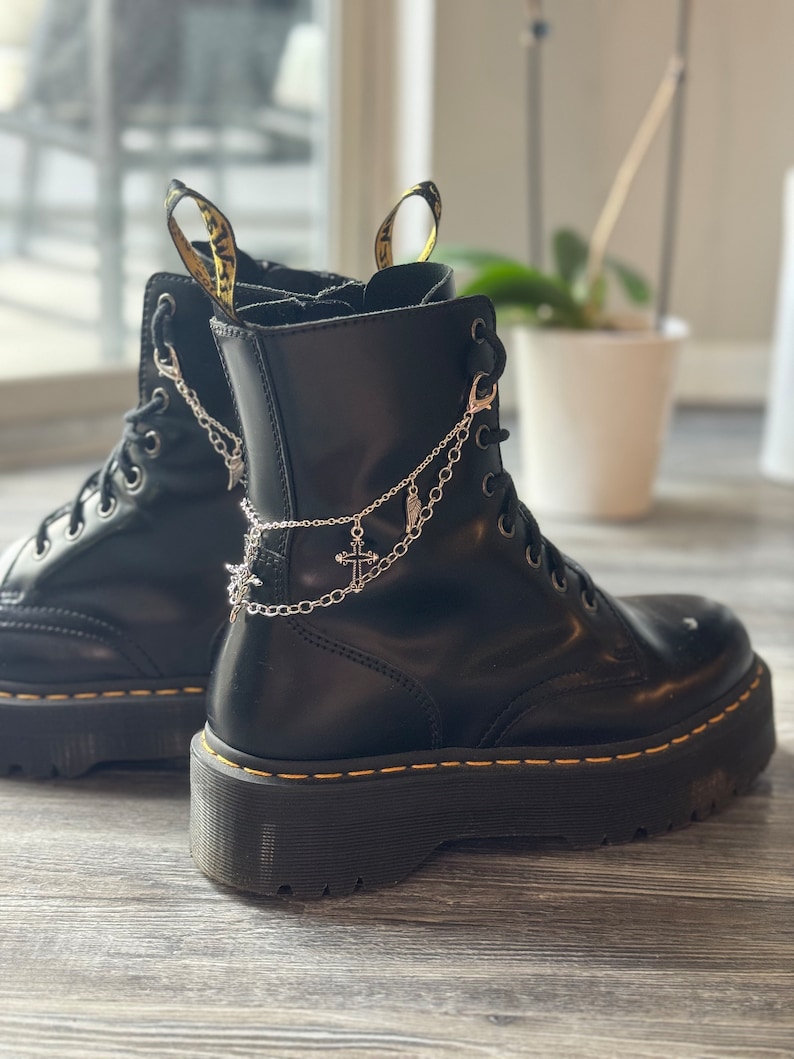 Charm Layered Shoe Chains - Etsy